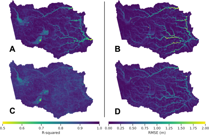 Predicting peak inundation depths with a physics informed machine learning model | Scientific ...