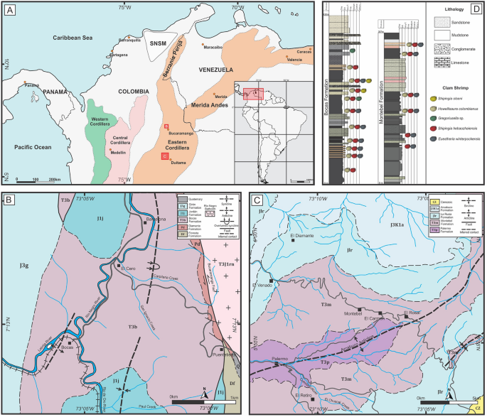 Dispersal of Late Triassic clam shrimps across Pangea linking ...
