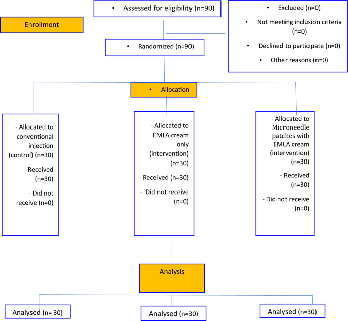 Evaluation of EMLA cream with microneedle patches in palatal anesthesia ...