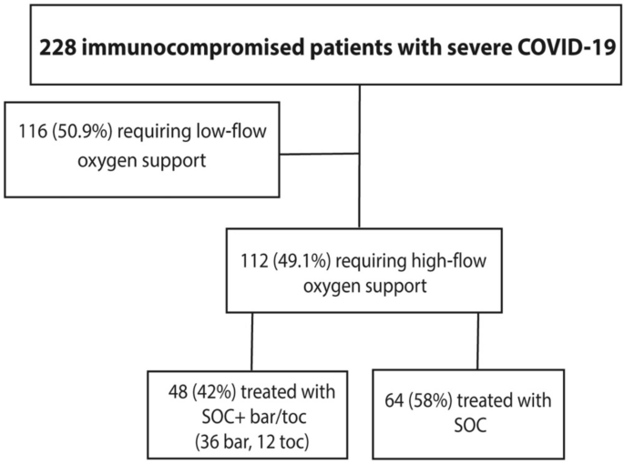 Clinical outcomes of immunomodulation therapy in immunocompromised ...