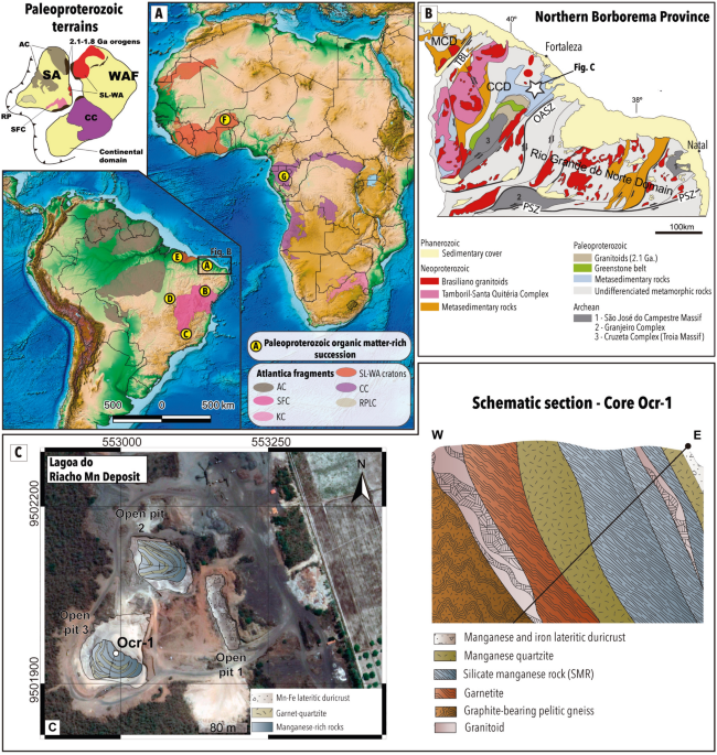 The origin and fate of organic carbon in graphite–manganese bearing ...
