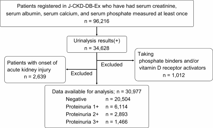 Association between proteinuria and mineral metabolism disorders in chronic kidney disease: the ...