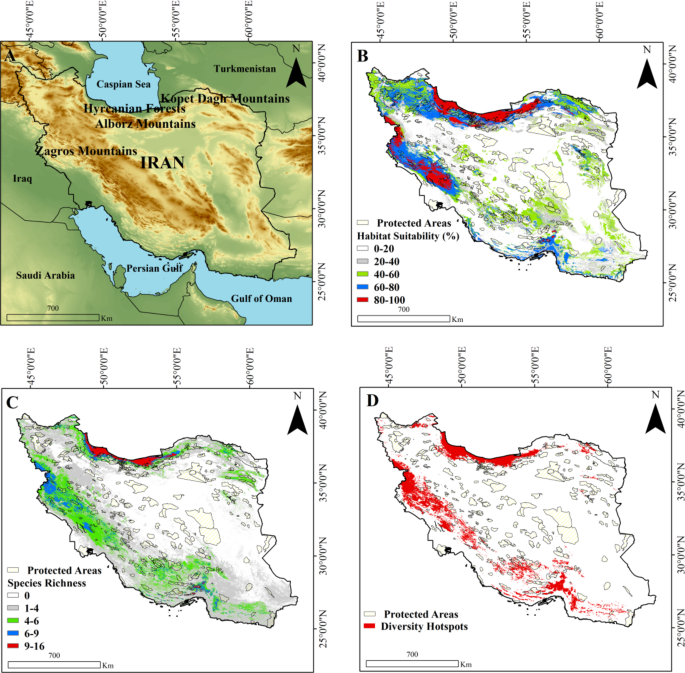 Climate-driven distribution shifts of Iranian amphibians and ...