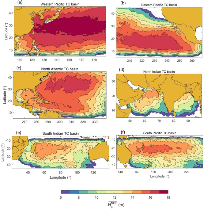 Global changes in extreme tropical cyclone wave heights under projected ...