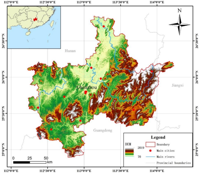 Integrating mining district data into ecological security pattern ...