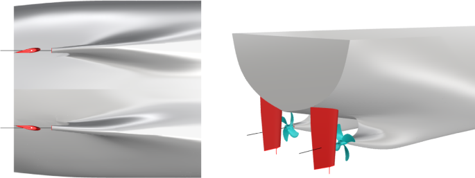 Resistance and propulsion performance of a twin skeg ship with ...