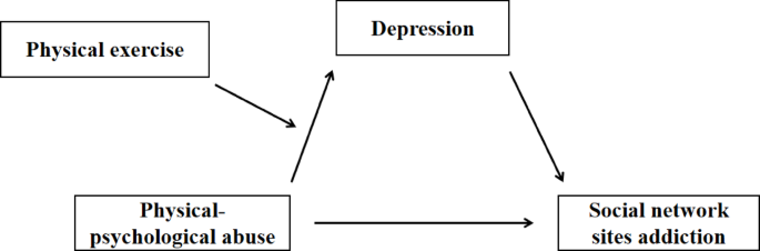 Physical exercise moderates the mediating effect of depression between ...