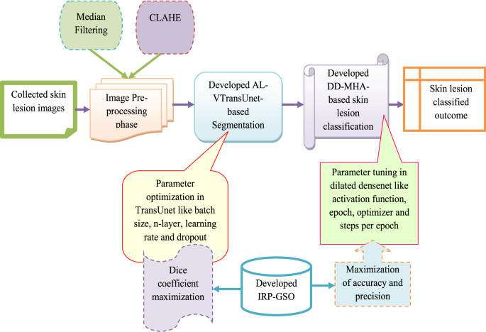 An advanced skin lesion segmentation and classification framework using ...