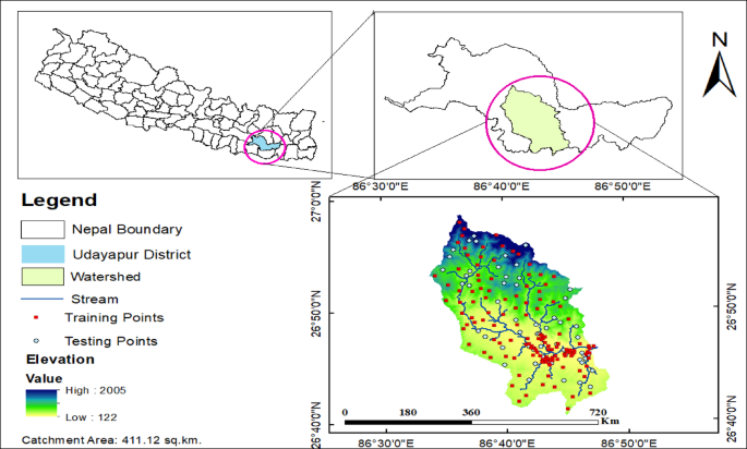 Assessing flood susceptibility in a Triyuga watershed, Nepal using ...