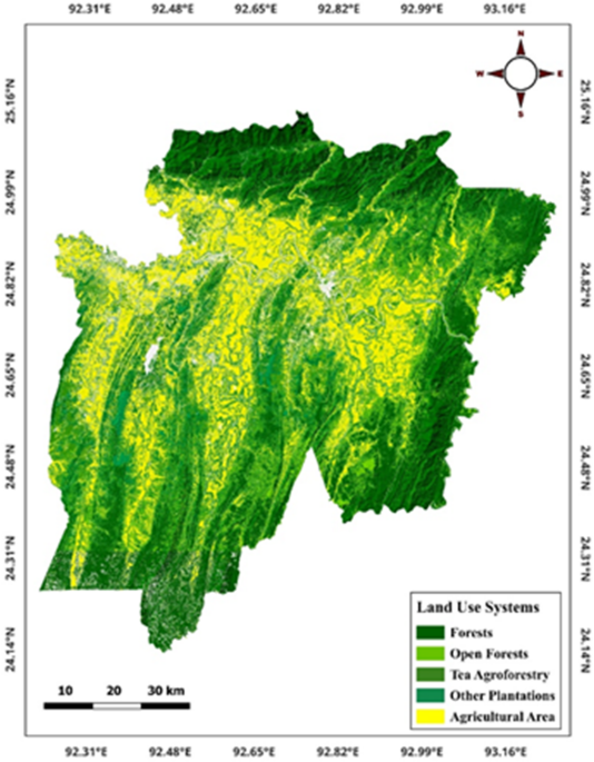 Predictive mapping of deep soil organic carbon stocks across land use systems in Southern assam ...