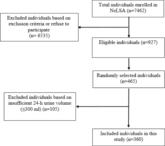 Factors related to high sodium intake based on 24-hour urinary sodium ...