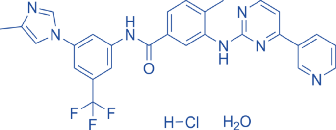 Nilotinib hydrochloride monohydrate solubility in supercritical carbon ...