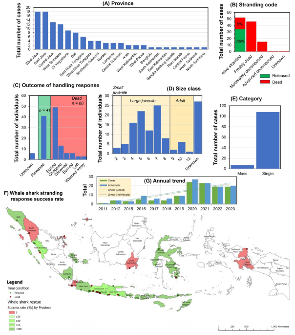 Spatio-temporal patterns, trends, and oceanographic drivers of whale ...