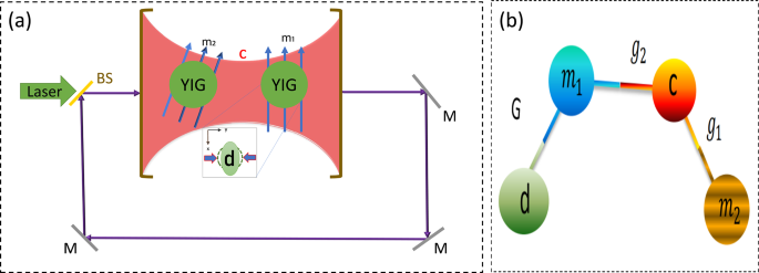 Multipartite EPR-steering and entanglement in a cavity magnomechanical ...