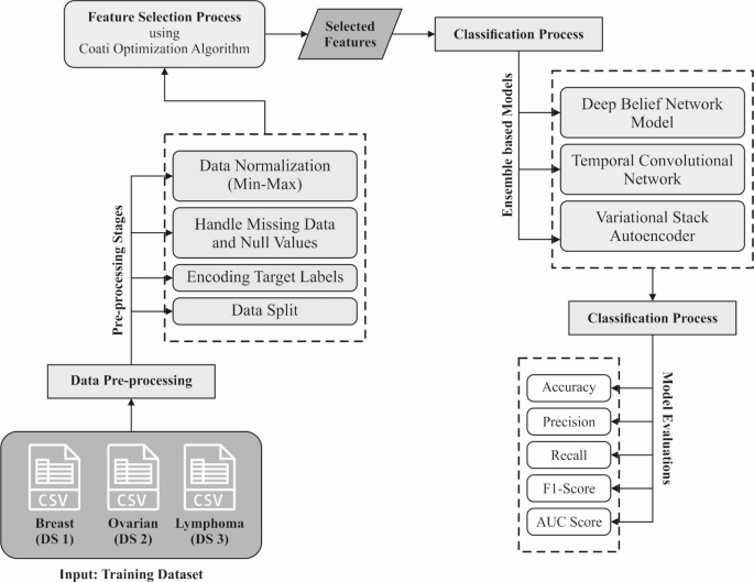 Multimodal feature-optimized approaches for cancer classification using ...