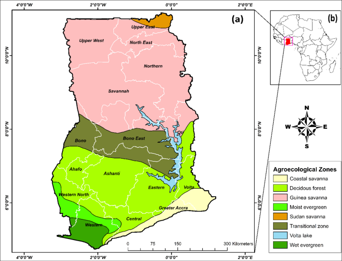 The influence of land surface temperature on Ghana’s climate ...