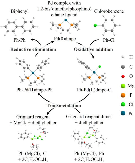 Revealing the electron driven mechanism in metal catalyzed Kumada cross ...