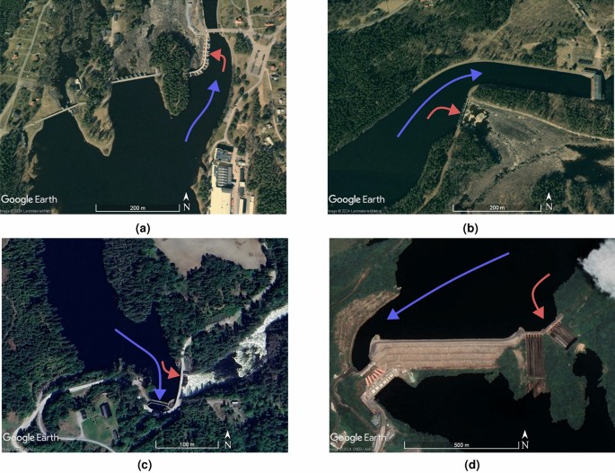 Discharge distribution in a multi-outlet spillway with varying adverse ...