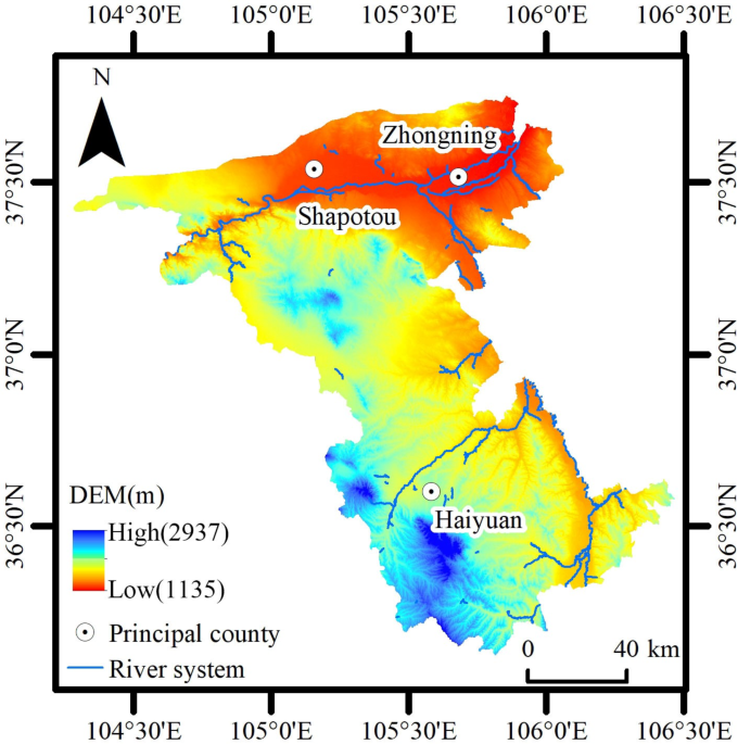 Assessing the impact of land use change on habitat quality in Zhongwei ...