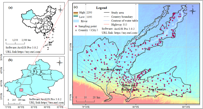 Spatial distribution and health risk assessment of fluoride in ...