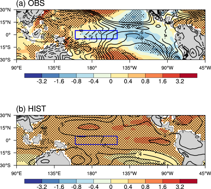Tropical Pacific trends explain the discrepancy between observed and ...