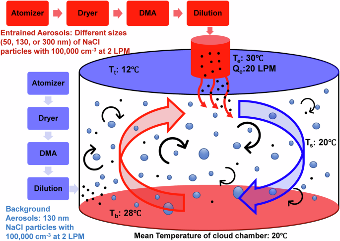 Cloud microphysical response to entrainment of dry air containing ...
