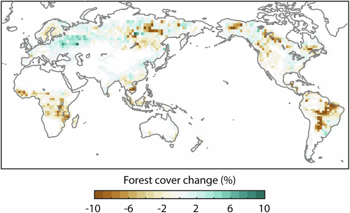 Boreal forest cover change since 2000 contributes to cold winters in ...