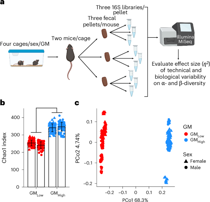 Biological and technical variability in mouse microbiota analysis and ...