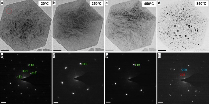Structural transformation of layered double hydroxides: an in situ TEM ...