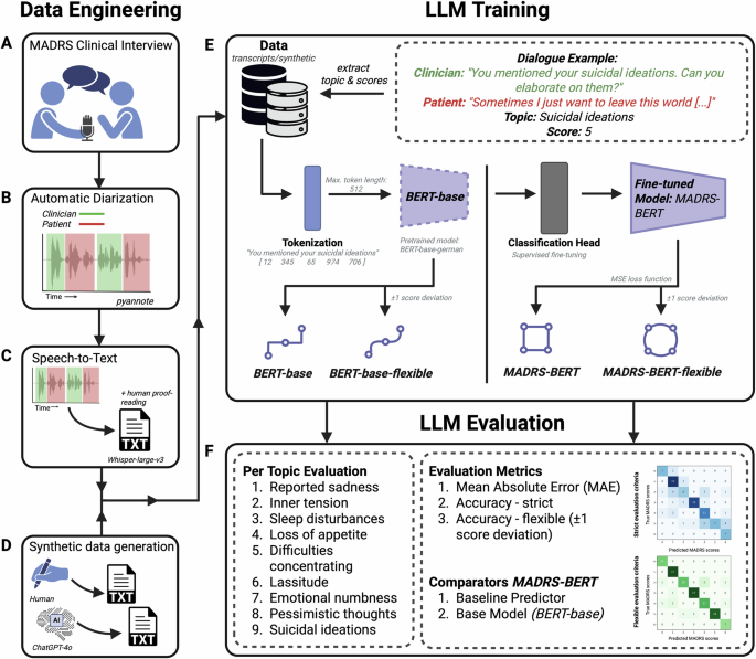 Using a fine-tuned large language model for symptom-based depression ...