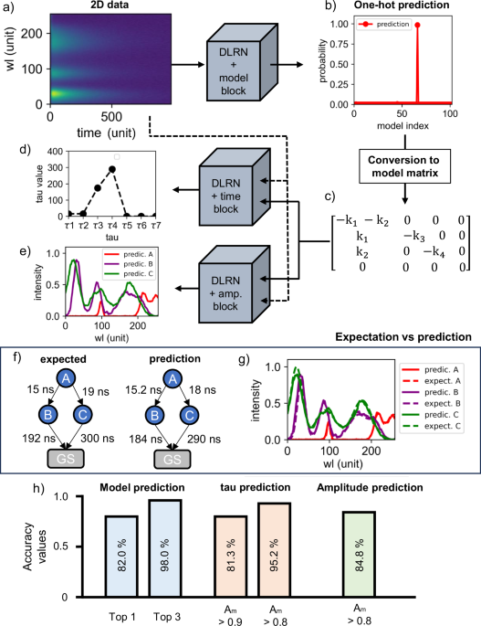 Deep Learning Reaction Framework (DLRN) for kinetic modeling of time ...