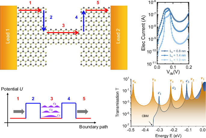 Geometry engineering of tunneling transistors in transition metal ...