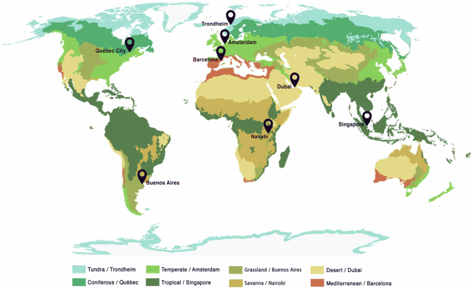 Feeling Nature: Measuring perceptions of biophilia across global biomes ...