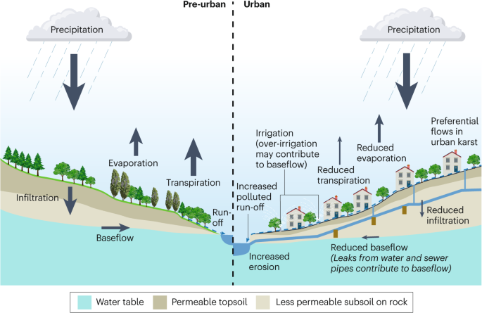 Concepts and evolution of urban hydrology | Nature Reviews Earth ...