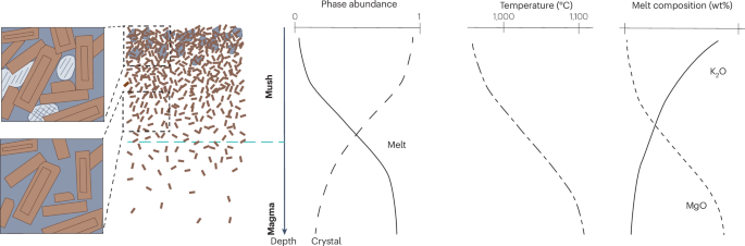 Crystal mush processes and crustal magmatism | Nature Reviews Earth ...