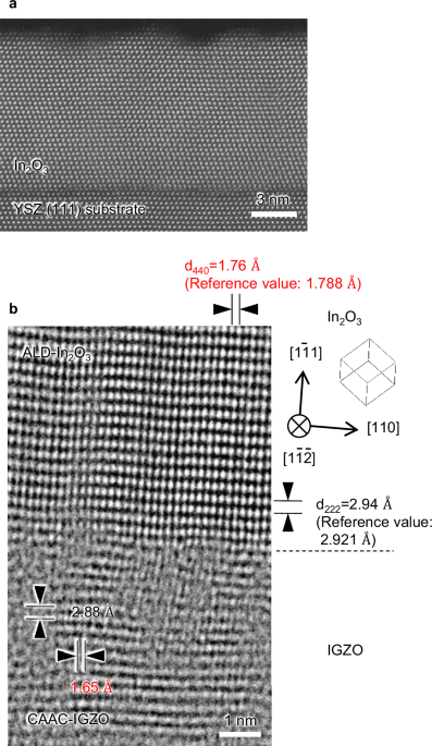 High-performance single-crystalline In2O3 field effect transistor toward three-dimensional large ...