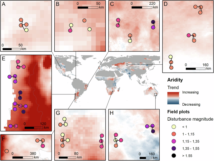 Vegetation resistance to increasing aridity when crossing thresholds ...