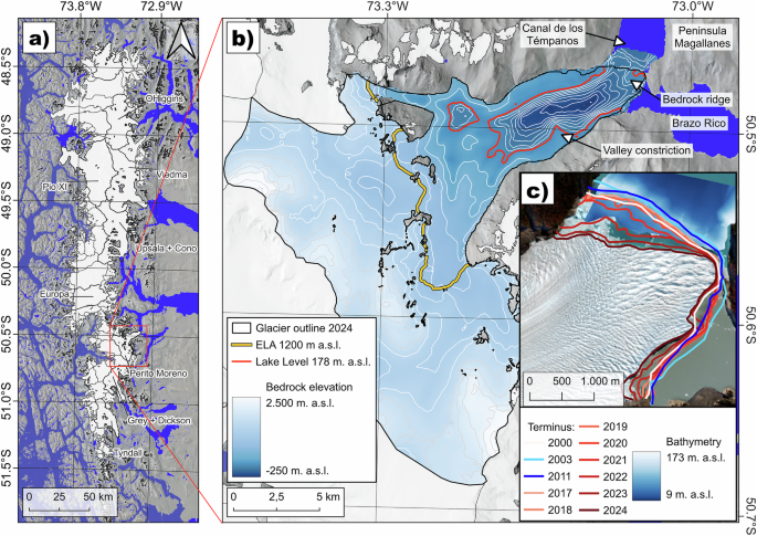 The state and fate of Glaciar Perito Moreno Patagonia | Communications ...