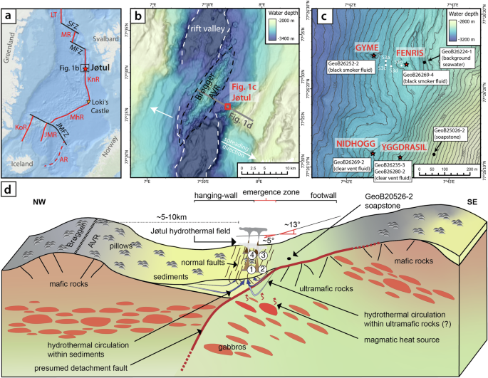 High H2 production in sediment-hosted hydrothermal fluids at an ...