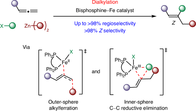 Kinetically controlled Z-alkene synthesis using iron-catalysed allene ...