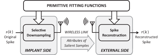 Neural spike compression through salient sample extraction and curve ...