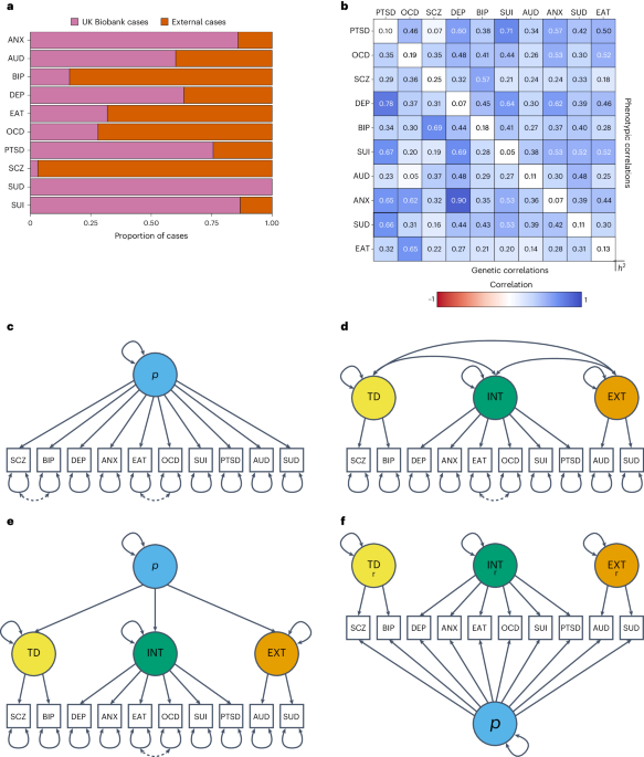 Characterizing the phenotypic and genetic structure of psychopathology ...