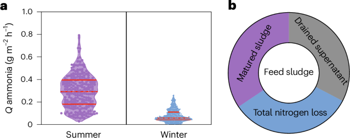Substantial ammonia emissions from sludge drying pans in wastewater ...