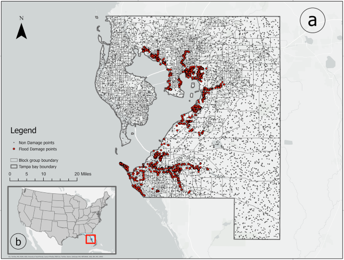 Simulating flood risk in Tampa Bay using a machine learning driven ...