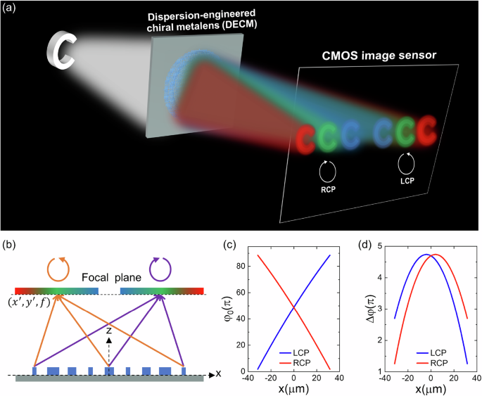 Ultra-compact on-chip snapshot chiral spectral imaging with dispersion ...