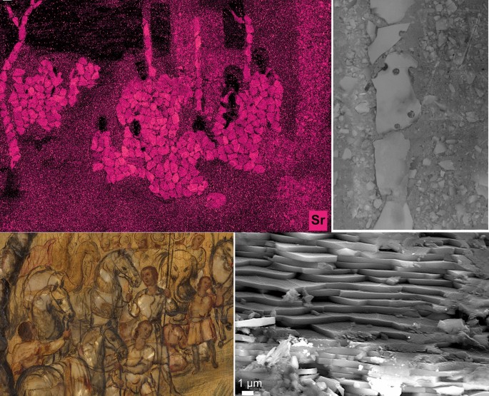New material connections in a mother-of-pearl Enconchado from the ...