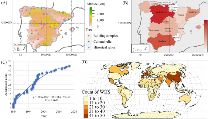 Spain Climate Map
