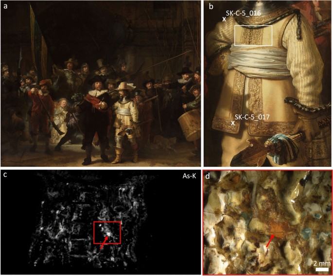 Discovery of pararealgar and semi-amorphous pararealgar in Rembrandt's ...