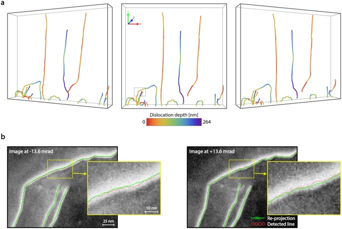 Tilt-less 3-D electron imaging and reconstruction of complex ...