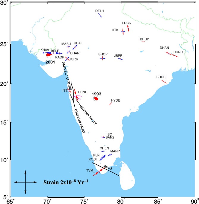 India plate angular velocity and contemporary deformation rates from ...